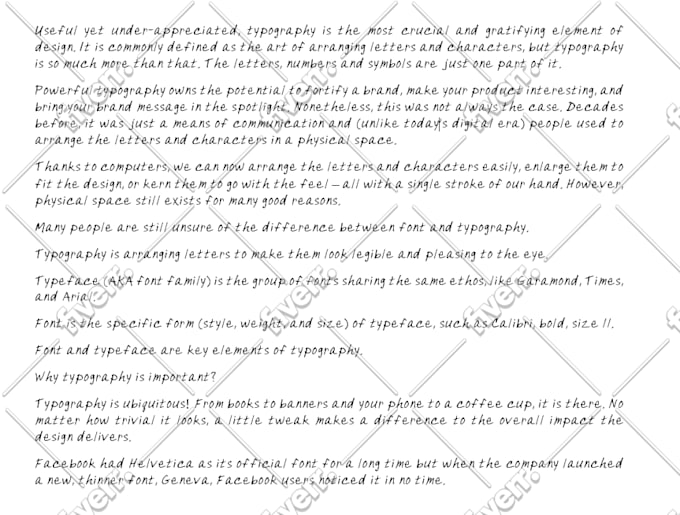 Make your handwriting to a font for ms word excel powerpoint by ...