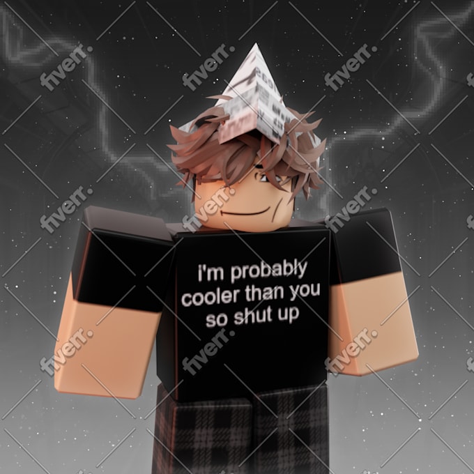 Make a animated roblox gfx profile picture, pfp by Tripaloski | Fiverr