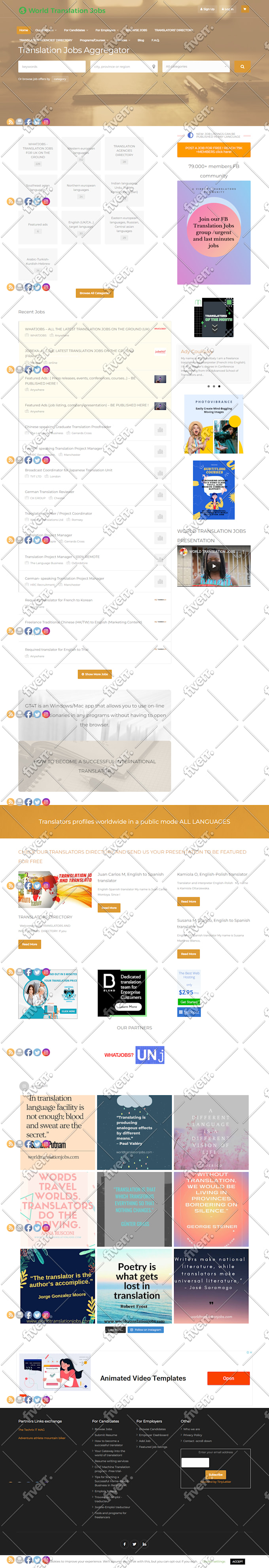 Fix css, html, jquery, and wp bugs in your website by Polasrahman | Fiverr