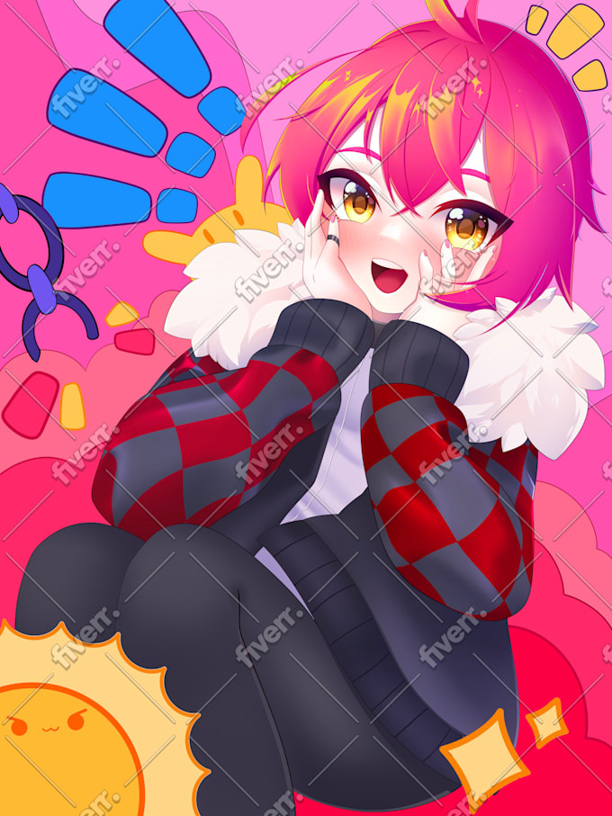 Draw anime art, ocs, fan art, furry by Inarinart | Fiverr