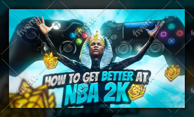 Create an amazing 2k thumbnail by Obogfx