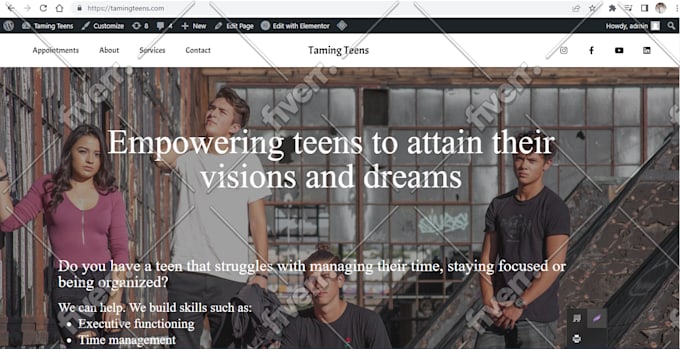 Design redesign clone duplicate website using wordpress elementor divi astra by Sojibwebex24 ...