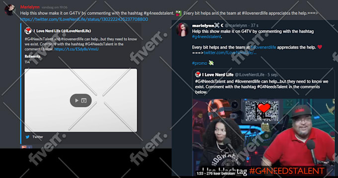 Promote you on my 700 member discord, instagram and twitter by Stufii