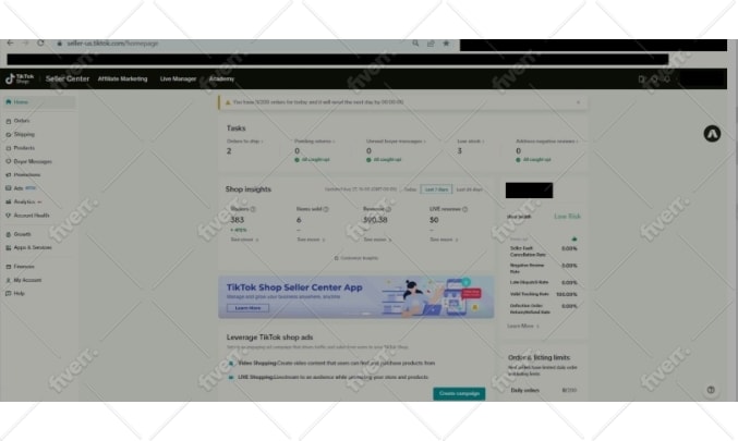 Setup tiktok shop facebook shop instagram shop integrate and setup ... Setup tiktok shop facebook shop instagram shop integrate and setup ...