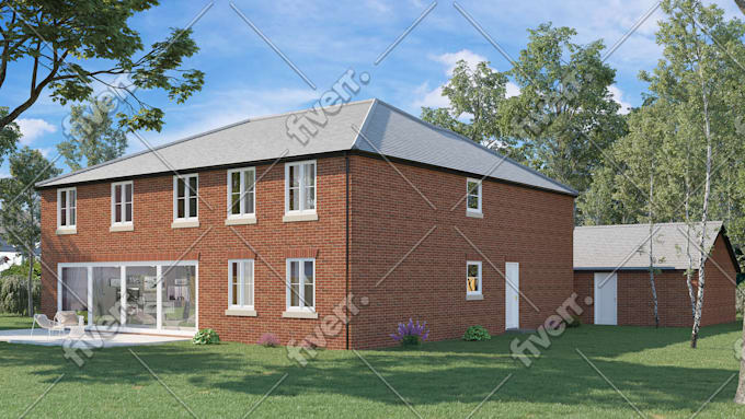 Create awesome exterior architectural cgi and 3d rendering by Arch ...