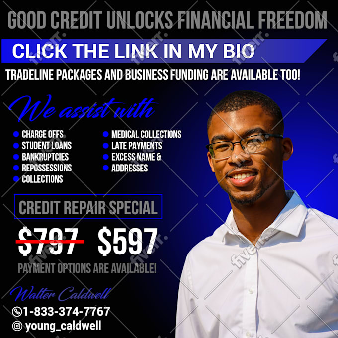 Design credit repair flyer by Bijoy_designer | Fiverr