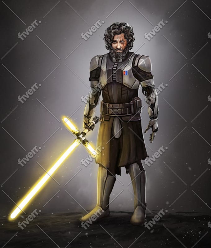 Star Wars Jedi Character Concept Art