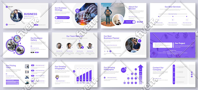 Redesign powerpoint presentation ppt template slide master by ...