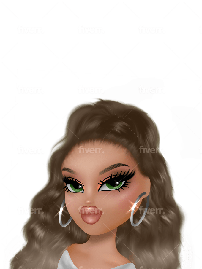Bratz Doll Lips Drawing