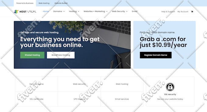 Design and setup your godaddy reseller storefront by Chiranjit_h | Fiverr