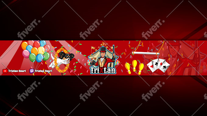 Create banner for streamers by Indondesign | Fiverr