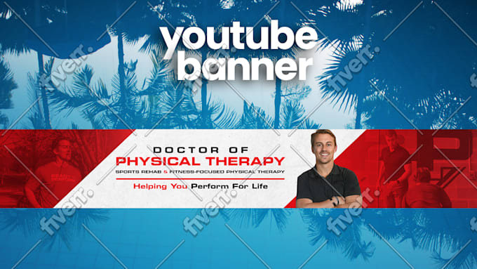 Design you a youtube banner by Bradsdesigns | Fiverr