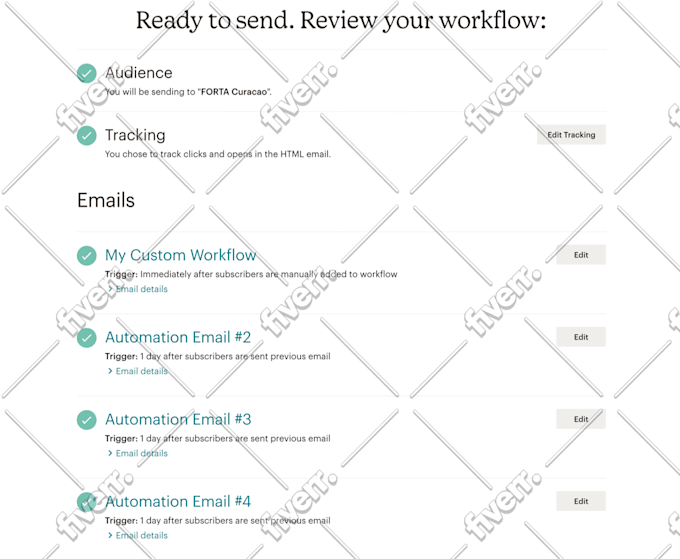 Set up mailchimp drip campaign automation and newsletters by ...