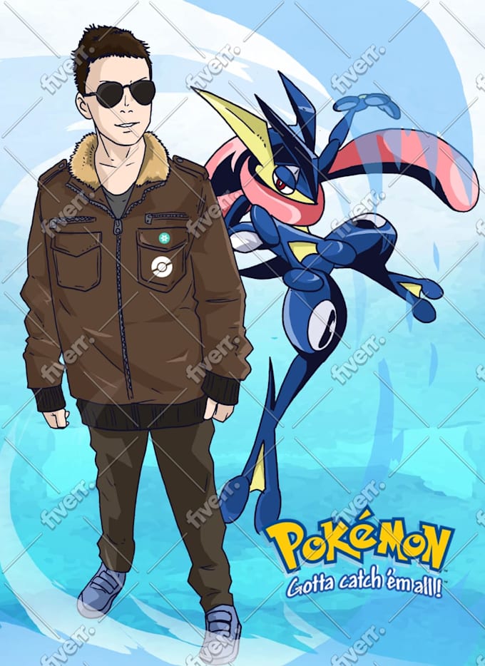 Draw cute fakemon and pokemon art in your style by Jsuccess0 | Fiverr