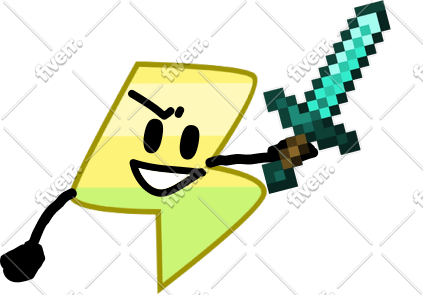 Turn your oc into a bfdi style character by Ethanunboxstoys | Fiverr