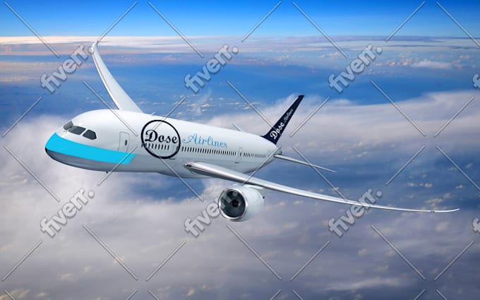 Wrap plane or any vehicle wrap design by Shahzaib_chand | Fiverr