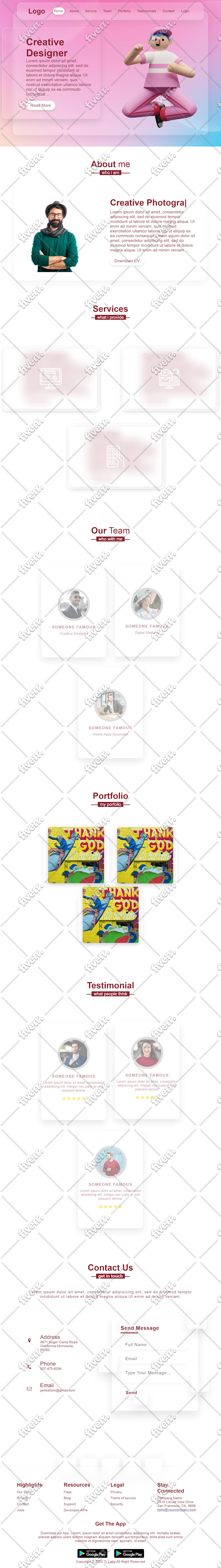 Do modern responsive web design with html css and javscript by Mehmood ...