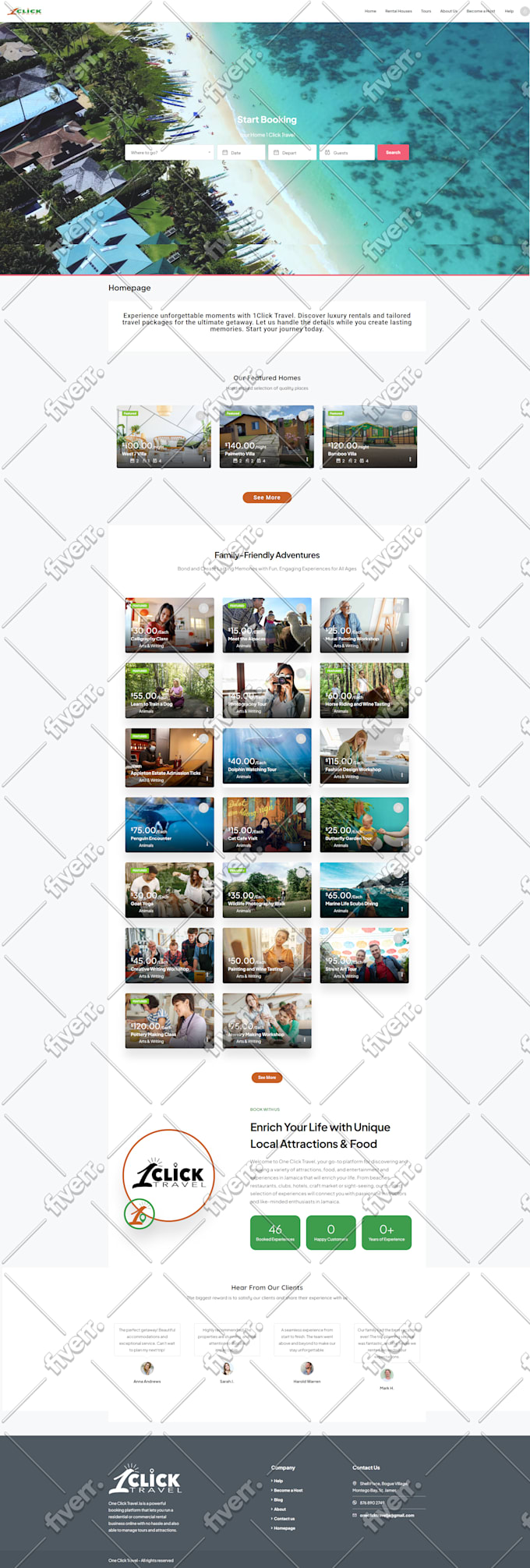 Do a fully functional wordpress website design by Anjam_wp | Fiverr