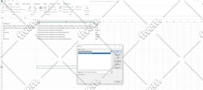 Do excel vba macro solution by Ajay333 | Fiverr