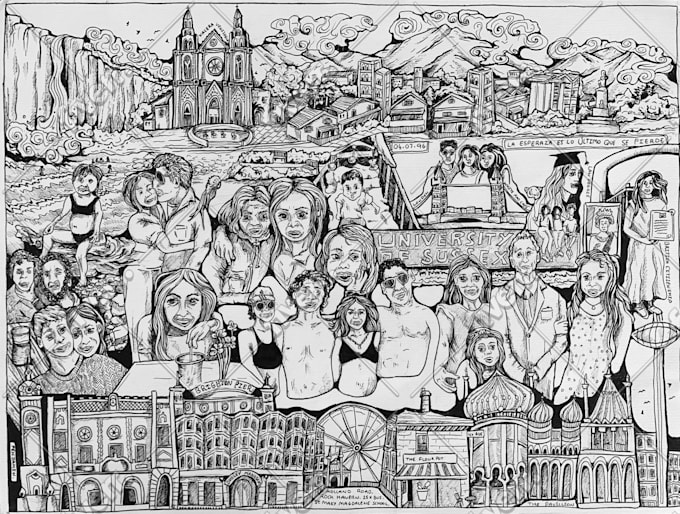 Create a customised memory map artwork by Benlouishudson | Fiverr