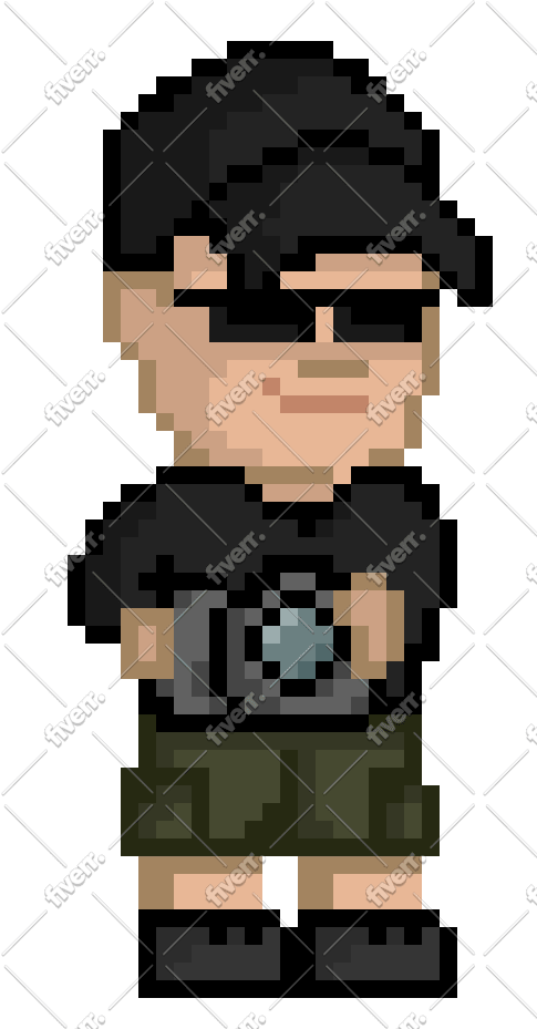 8bit yourself or any other person by Joaogomesj | Fiverr