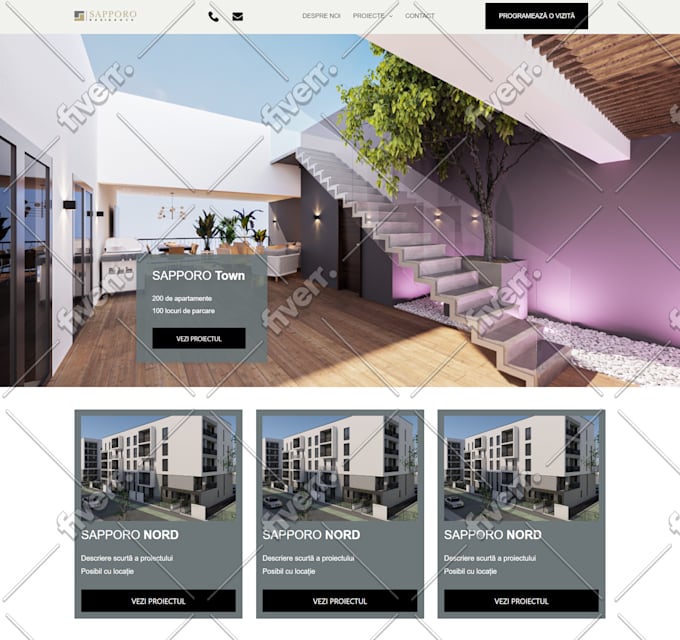 Convert psd to html css javascript by Donaandreea | Fiverr