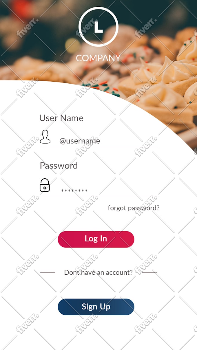 Design a nice looking mobile app user interface by Mqservices | Fiverr
