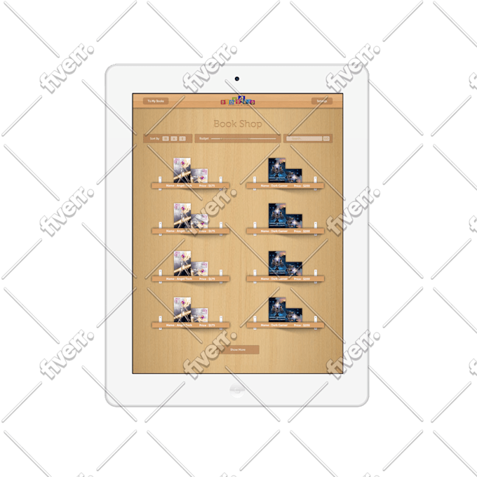 Design an app interface by Oxygencreatives | Fiverr