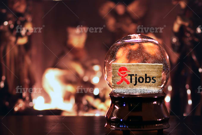 Put Your Logo In A Snow Globe With A Christmas Sexy Girl By Eupaulzaza Fiverr