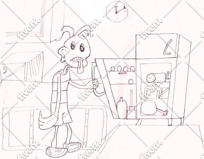 Draw on any topic by Deborahjonah | Fiverr