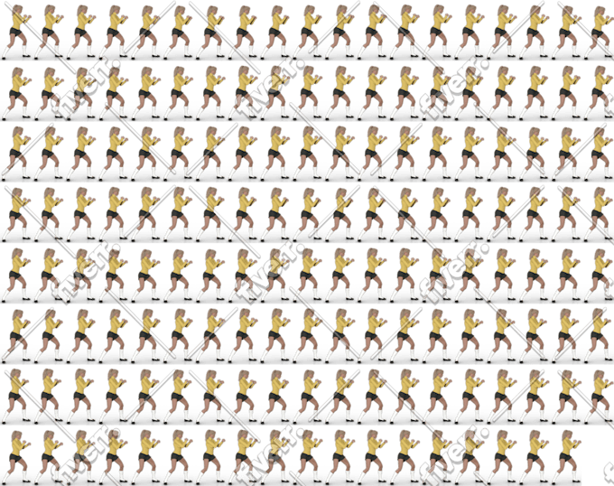 Create an animated sprite sheet for your game by Maulsmash | Fiverr