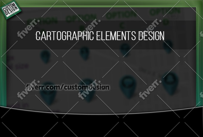 Design a pro custom map, markers, effects or cartography mockups by ...