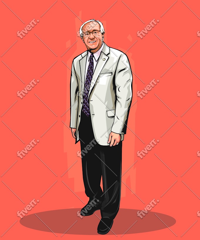 Draw a color vector portrait from your photo by Swastipujari | Fiverr