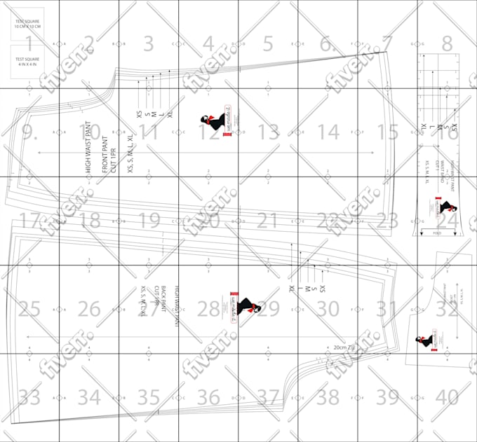 Assemble your a4 or us letter pdf sewing pattern by Elebereth | Fiverr