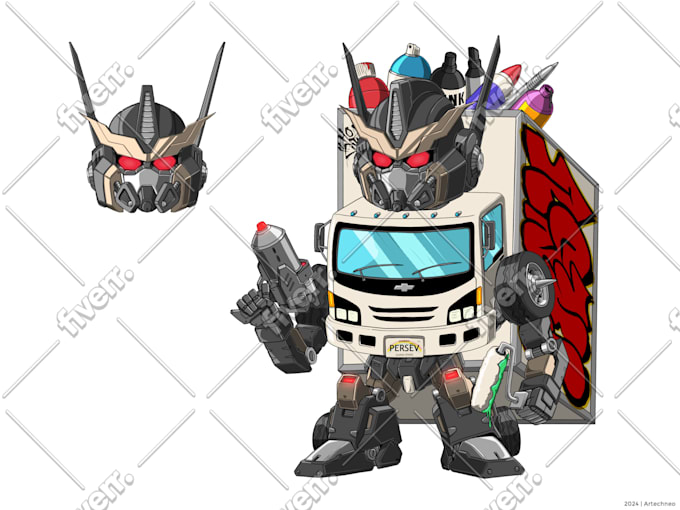 how to draw manga transforming robots