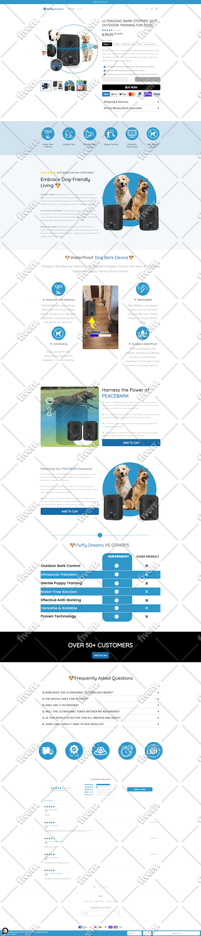 Build, copy, clone and redesign the shopify store by Hammad_latif | Fiverr