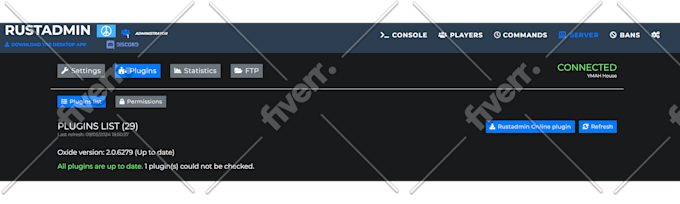 Set up and configure any rust plugin by Drorvardy | Fiverr
