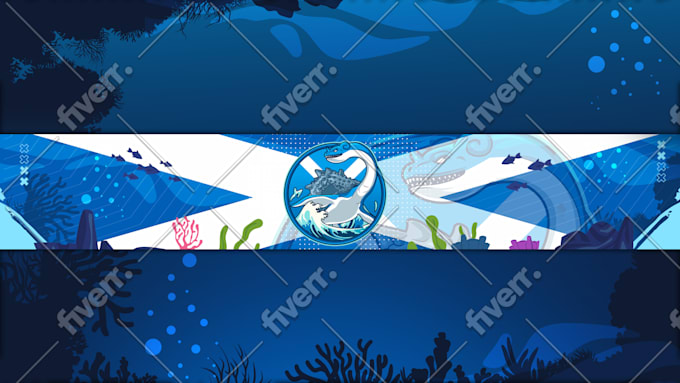 Diseño de banner personalizado para kick, twitch, facebook, youtube o ...