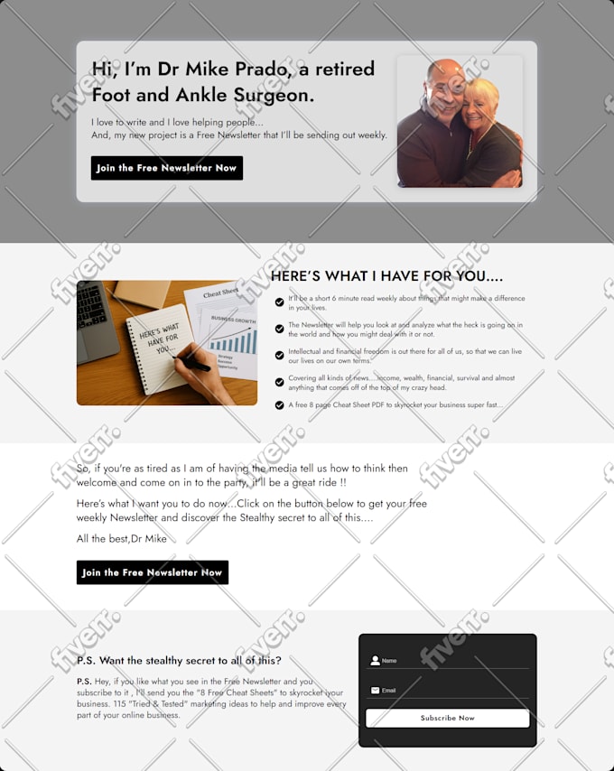 Build a responsive wordpress landing page design, sales funnel ...