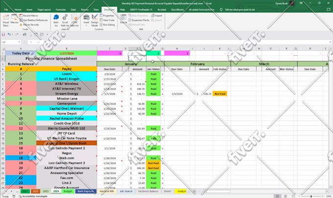 Do excel expert advanced, vba, macros, formula, chart, dashboard and web tools by Shabanstudio ...