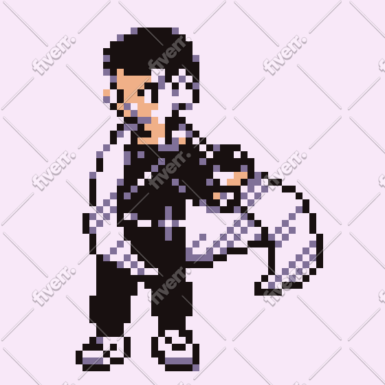 Sprite De Personagem De Ouro Pokemon Generation II GSC Sprites Page