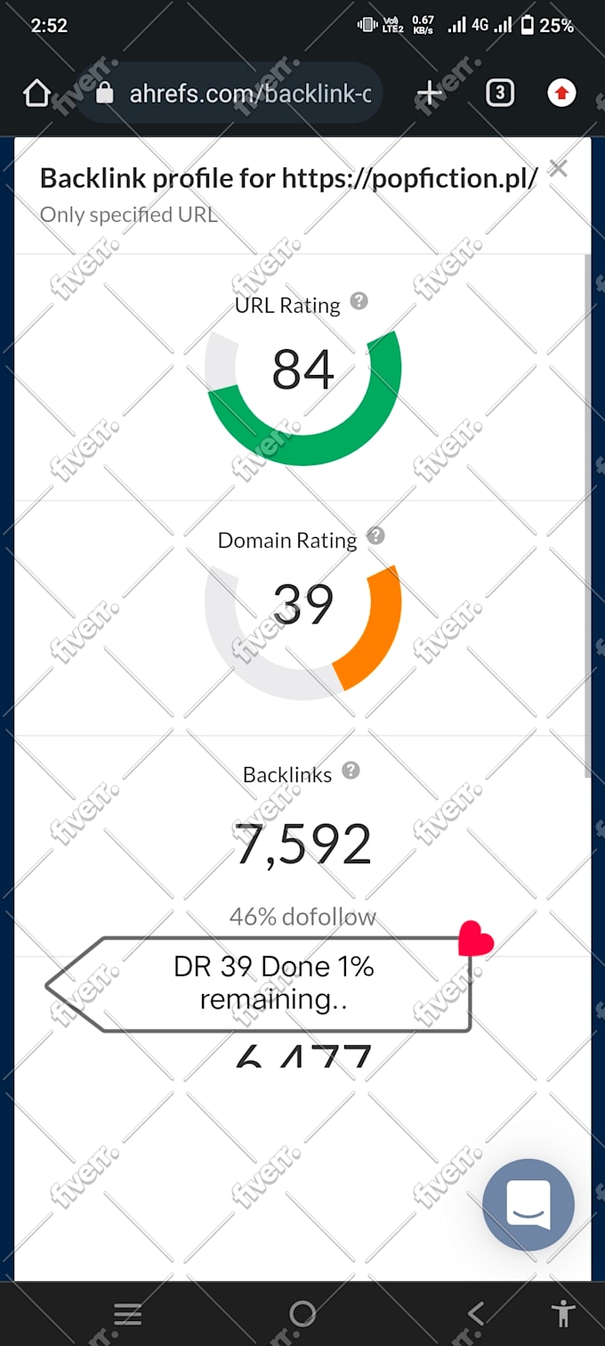 Increase ahrefs dr domain rating 70 from any point by Seo_24services ...