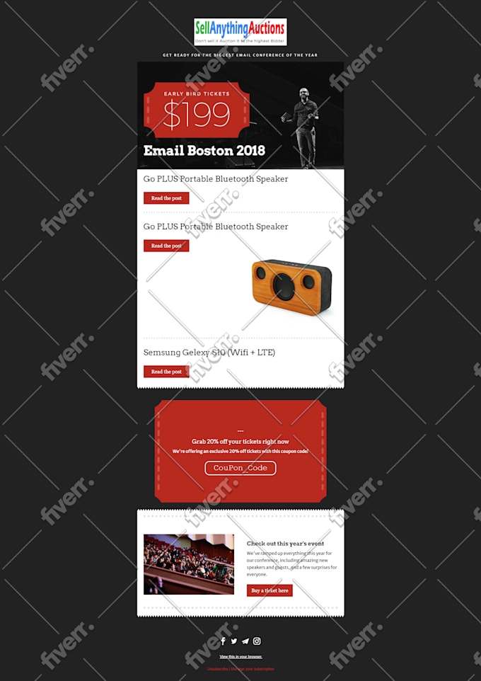 Do professional auction website development by Rancoded | Fiverr