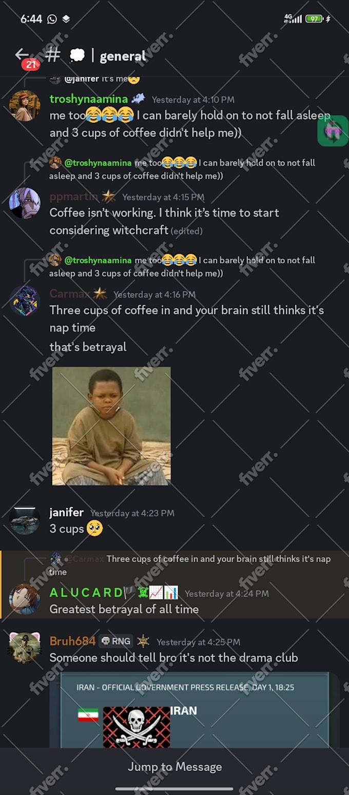 Chat in your discord server discord chat discord chatter telegram chat ...