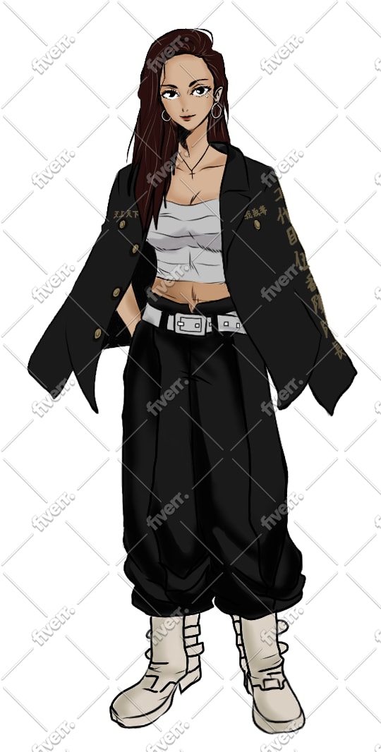 Draw you as tokyo revenger character by Jisung208 | Fiverr