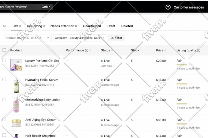 Setup and optimize tik tok shop dropshipping, facebook shop and ...