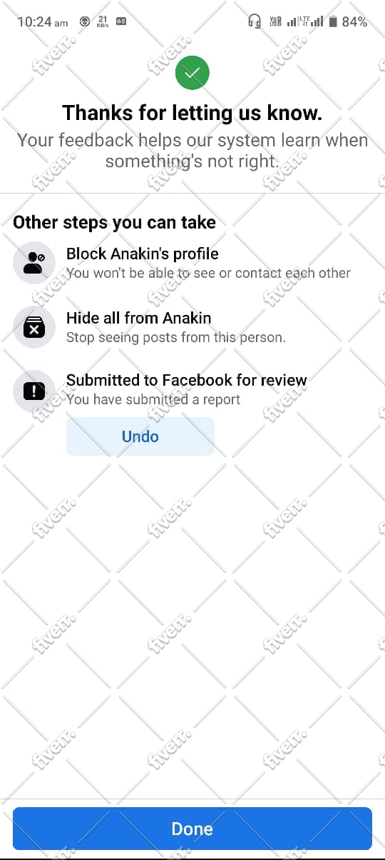 Report the infringing and defaming posts on facebook and instagram ...