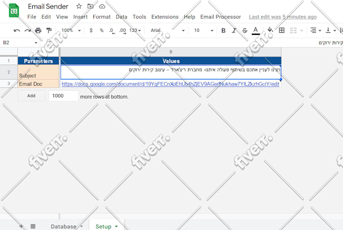 Automate sending emails from gmail using google sheets by ...