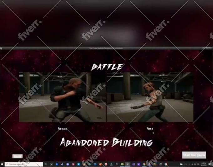 Create custom multiplayer fighting game, action and street fight game ... Create custom multiplayer fighting game, action and street fight game ...