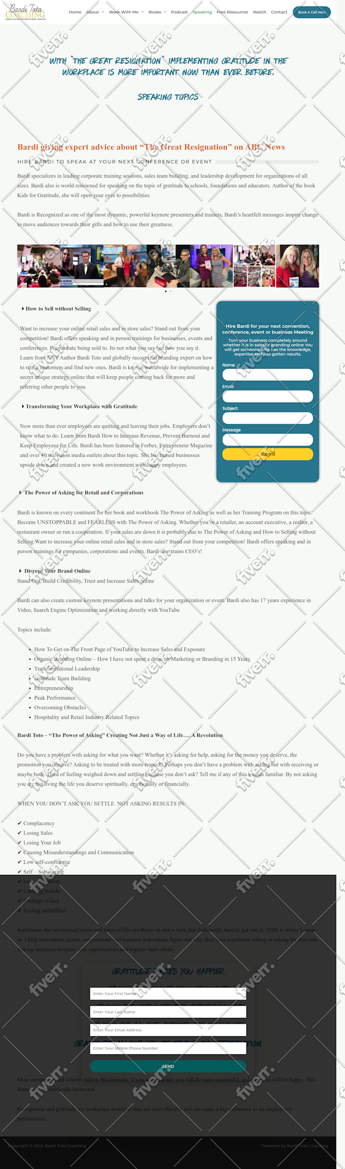 Create responsive wordpress landing page in 24 hours by Hellowaleed ...